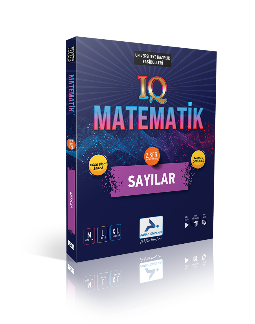 YKS IQ Matematik Sayılar 2. Seri Soru Kütüphanesi - TYT - AYT - Yayınlar